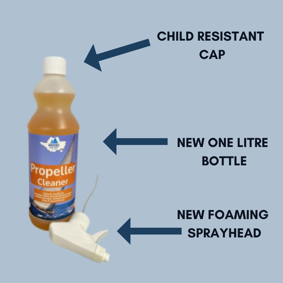New bottle for Propeller Cleaner! - Wessex Boat Store